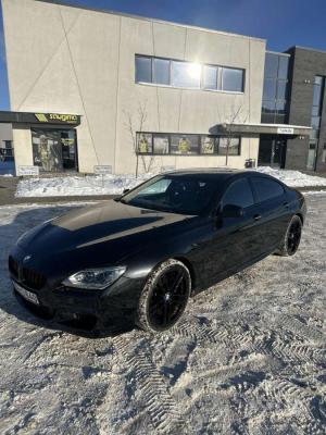 Black BMW 640 Gran Coupe 2014 in Kaunas, with an engine capacity of 2.98 L and mileage of 164 thousand km for 21000 €, photo 2 on AUTOMOTO.COM.LV