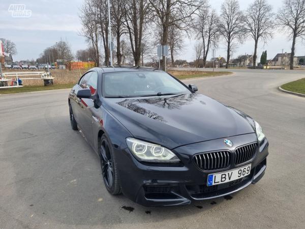 Black BMW 640 Gran Coupe 2014 in Taurage, with an engine capacity of 3.00 L and mileage of 320 thousand km for 14000 €, photo 4 on AUTOMOTO.COM.LV