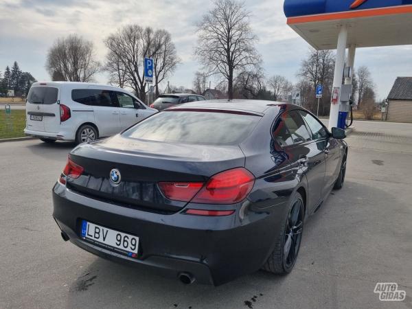 Black BMW 640 Gran Coupe 2014 in Taurage, with an engine capacity of 3.00 L and mileage of 320 thousand km for 14000 €, photo 6 on AUTOMOTO.COM.LV