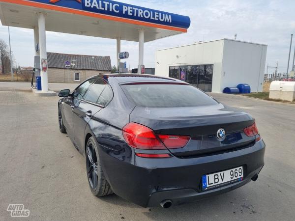 Black BMW 640 Gran Coupe 2014 in Taurage, with an engine capacity of 3.00 L and mileage of 320 thousand km for 14000 €, photo 8 on AUTOMOTO.COM.LV