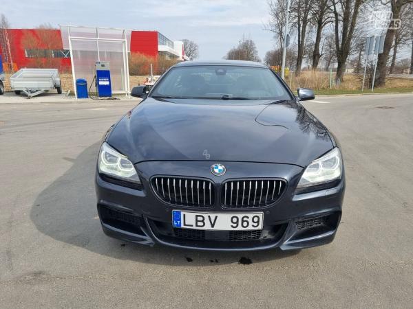 Black BMW 640 Gran Coupe 2014 in Taurage, with an engine capacity of 3.00 L and mileage of 320 thousand km for 14000 €, photo 9 on AUTOMOTO.COM.LV