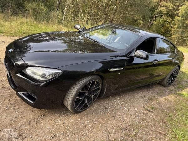 Melns BMW 640 Gran Coupe 2014 Jonava, ar dzinēja tilpumu 3.00 L un nobraukumu 257 tūkst. km par 16500 €, foto 3 vietnē AUTOMOTO.COM.LV
