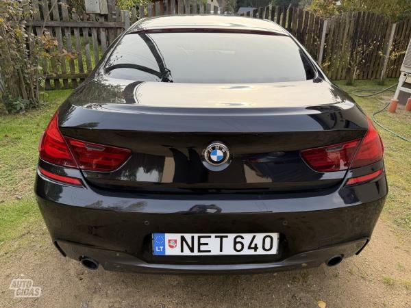 Melns BMW 640 Gran Coupe 2014 Jonava, ar dzinēja tilpumu 3.00 L un nobraukumu 257 tūkst. km par 16500 €, foto 10 vietnē AUTOMOTO.COM.LV