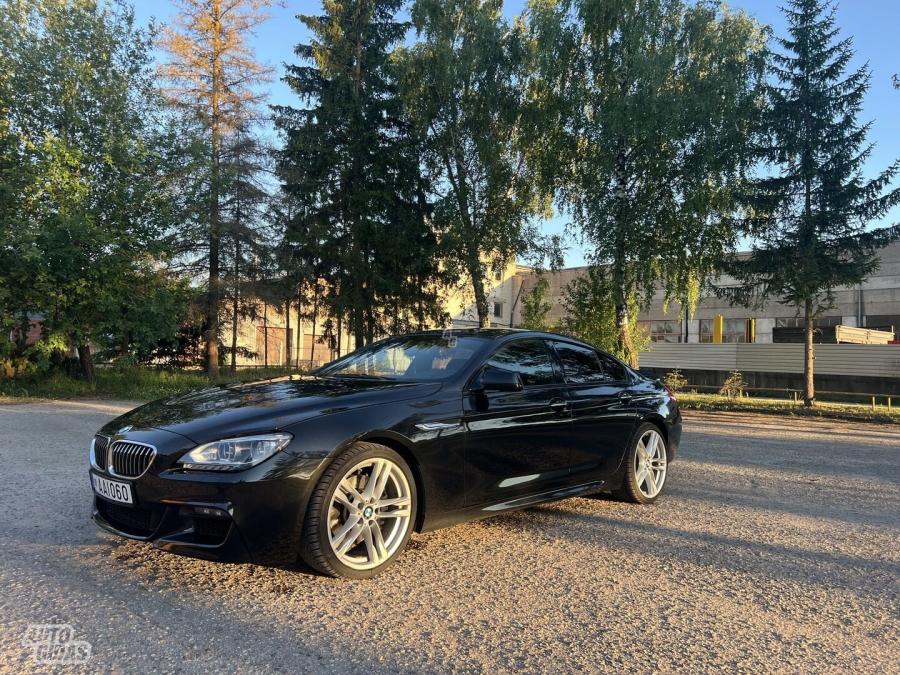 Melns BMW 640 Gran Coupe 2015 Biržai, ar dzinēja tilpumu 3.00 L un nobraukumu 195 tūkst. km par 17000 €, foto 4 vietnē AUTOMOTO.COM.LV