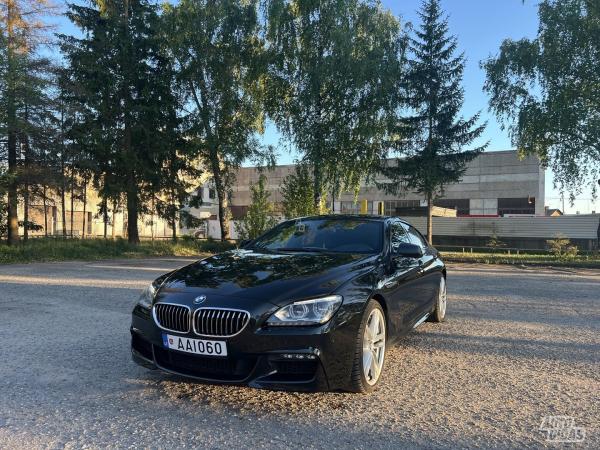 Черный БМВ 640 Gran Coupe 2015 в Биржай, объемом двигателя 3.00 л и пробегом 195 тыс. км за 16800 €, фото 1 на AUTOMOTO.COM.LV