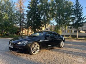 Black BMW 640 Gran Coupe 2015 in Birzai, with an engine capacity of 3.00 L and mileage of 195 thousand km for 17000 €, photo 4 on AUTOMOTO.COM.LV