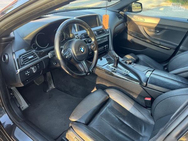 Черный БМВ 640 Gran Coupe 2015 в Биржай, объемом двигателя 3.00 л и пробегом 195 тыс. км за 16800 €, фото 8 на AUTOMOTO.COM.LV