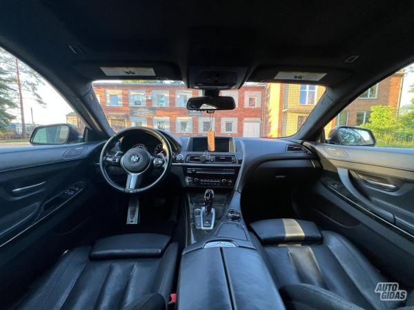 Черный БМВ 640 Gran Coupe 2015 в Биржай, объемом двигателя 3.00 л и пробегом 195 тыс. км за 16800 €, фото 10 на AUTOMOTO.COM.LV
