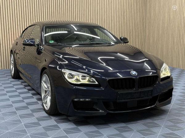 Черный БМВ 640 Gran Coupe 2015 в Мариямполе, объемом двигателя 2.99 л и пробегом 353 тыс. км за 16450 €, фото 1 на AUTOMOTO.COM.LV