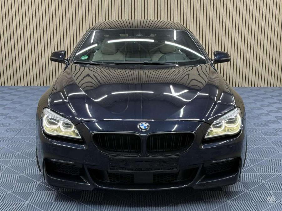 Черный БМВ 640 Gran Coupe 2015 в Мариямполе, объемом двигателя 2.99 л и пробегом 353 тыс. км за 16450 €, фото 5 на AUTOMOTO.COM.LV