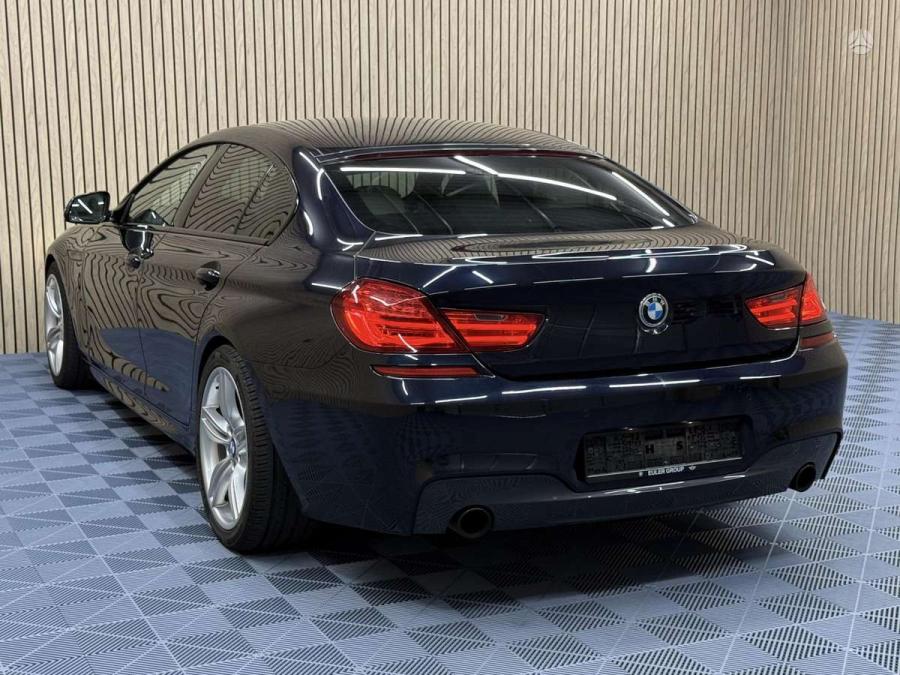 Черный БМВ 640 Gran Coupe 2015 в Мариямполе, объемом двигателя 2.99 л и пробегом 353 тыс. км за 16450 €, фото 7 на AUTOMOTO.COM.LV