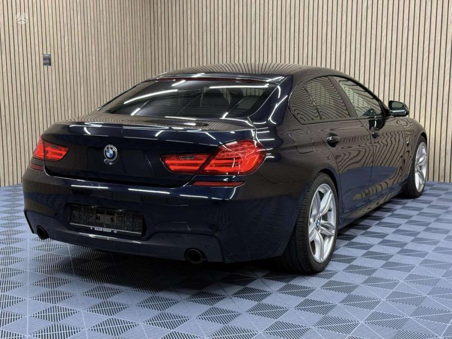 Черный БМВ 640 Gran Coupe 2015 в Мариямполе, объемом двигателя 2.99 л и пробегом 353 тыс. км за 16450 €, фото 9 на AUTOMOTO.COM.LV
