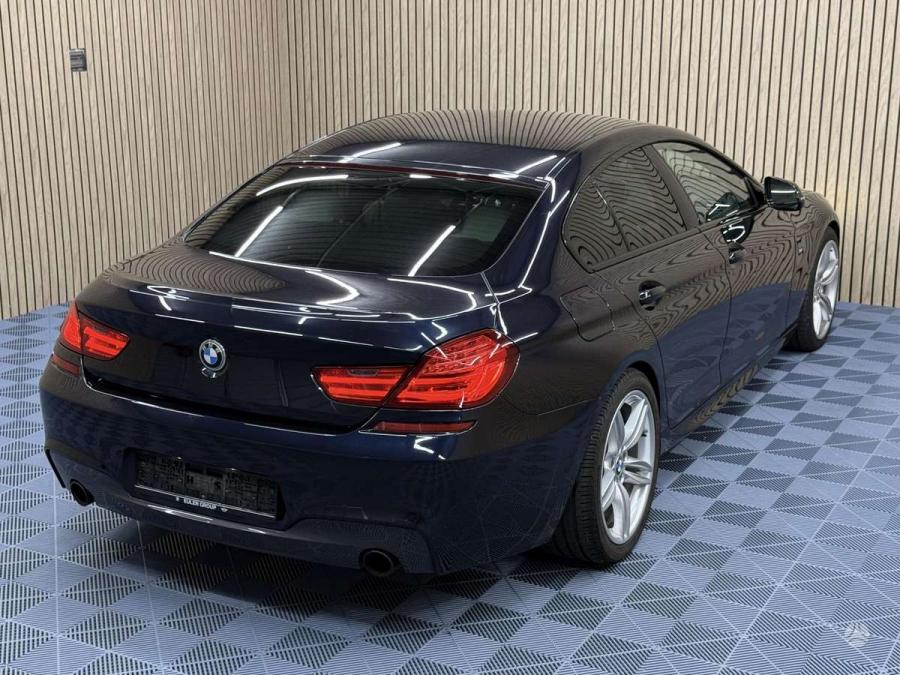 Черный БМВ 640 Gran Coupe 2015 в Мариямполе, объемом двигателя 2.99 л и пробегом 353 тыс. км за 16450 €, фото 13 на AUTOMOTO.COM.LV