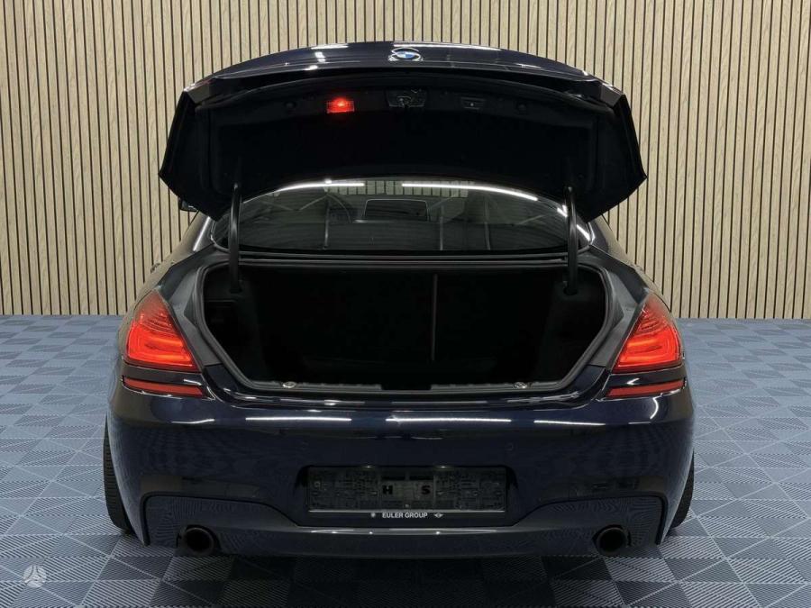 Черный БМВ 640 Gran Coupe 2015 в Мариямполе, объемом двигателя 2.99 л и пробегом 353 тыс. км за 16450 €, фото 15 на AUTOMOTO.COM.LV