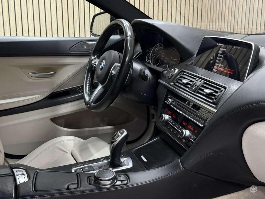 Черный БМВ 640 Gran Coupe 2015 в Мариямполе, объемом двигателя 2.99 л и пробегом 353 тыс. км за 16450 €, фото 21 на AUTOMOTO.COM.LV