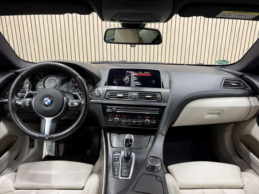 Черный БМВ 640 Gran Coupe 2015 в Мариямполе, объемом двигателя 2.99 л и пробегом 353 тыс. км за 16450 €, фото 22 на AUTOMOTO.COM.LV