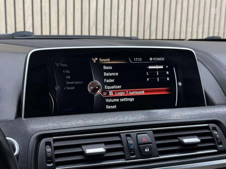 Черный БМВ 640 Gran Coupe 2015 в Мариямполе, объемом двигателя 2.99 л и пробегом 353 тыс. км за 16450 €, фото 29 на AUTOMOTO.COM.LV