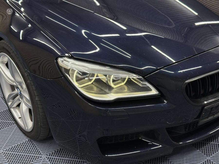 Черный БМВ 640 Gran Coupe 2015 в Мариямполе, объемом двигателя 2.99 л и пробегом 353 тыс. км за 16450 €, фото 36 на AUTOMOTO.COM.LV