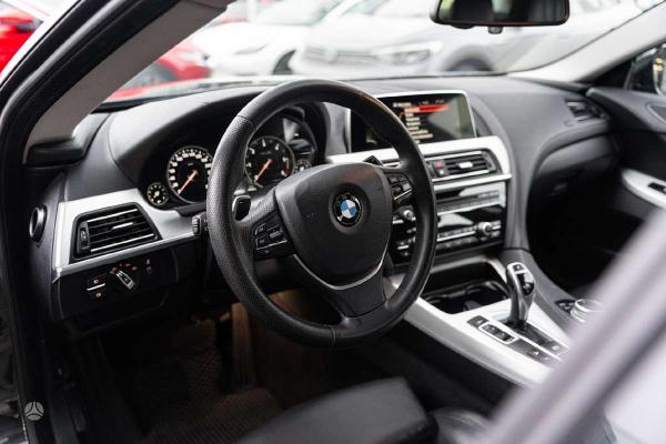 Черный БМВ 640 Gran Coupe 2016 в Вильнюс, объемом двигателя 2.99 л и пробегом 243 тыс. км за 17500 €, фото 11 на AUTOMOTO.COM.LV