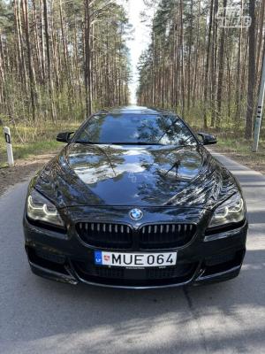 Melns BMW 640 Gran Coupe 2017 Viļņa, ar dzinēja tilpumu 3.00 L un nobraukumu 179 tūkst. km par 19800 €, foto 3 vietnē AUTOMOTO.COM.LV