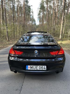 Melns BMW 640 Gran Coupe 2017 Viļņa, ar dzinēja tilpumu 3.00 L un nobraukumu 179 tūkst. km par 19800 €, foto 8 vietnē AUTOMOTO.COM.LV