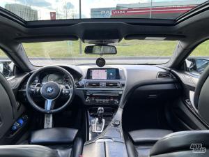 Melns BMW 640 Gran Coupe 2017 Viļņa, ar dzinēja tilpumu 3.00 L un nobraukumu 179 tūkst. km par 19800 €, foto 11 vietnē AUTOMOTO.COM.LV