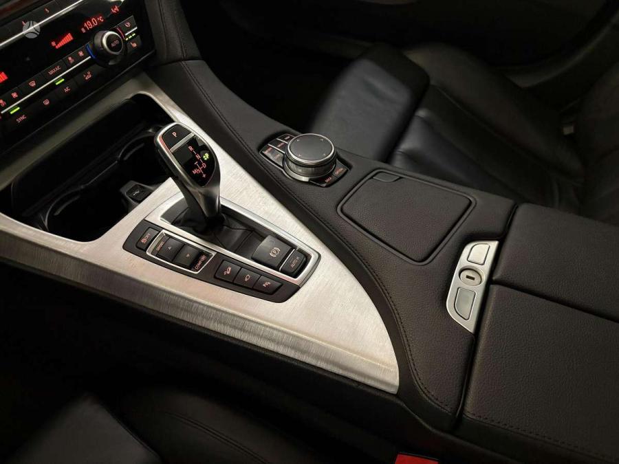 Melns BMW 640 Gran Coupe 2017 Marijampole, ar dzinēja tilpumu 2.99 L un nobraukumu 177 tūkst. km par 18450 €, foto 4 vietnē AUTOMOTO.COM.LV