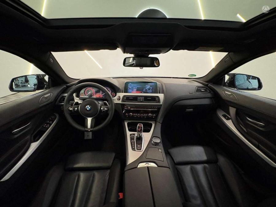 Melns BMW 640 Gran Coupe 2017 Marijampole, ar dzinēja tilpumu 2.99 L un nobraukumu 177 tūkst. km par 18450 €, foto 5 vietnē AUTOMOTO.COM.LV