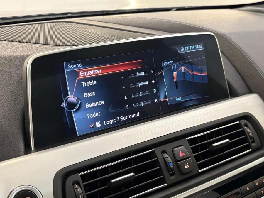 Melns BMW 640 Gran Coupe 2017 Marijampole, ar dzinēja tilpumu 2.99 L un nobraukumu 177 tūkst. km par 18450 €, foto 6 vietnē AUTOMOTO.COM.LV
