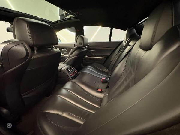 Черный БМВ 640 Gran Coupe 2017 в Мариямполе, объемом двигателя 2.99 л и пробегом 177 тыс. км за 18450 €, фото 7 на AUTOMOTO.COM.LV