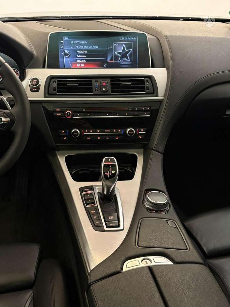 Melns BMW 640 Gran Coupe 2017 Marijampole, ar dzinēja tilpumu 2.99 L un nobraukumu 177 tūkst. km par 18450 €, foto 11 vietnē AUTOMOTO.COM.LV