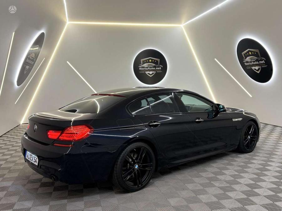 Melns BMW 640 Gran Coupe 2017 Marijampole, ar dzinēja tilpumu 2.99 L un nobraukumu 177 tūkst. km par 18450 €, foto 15 vietnē AUTOMOTO.COM.LV