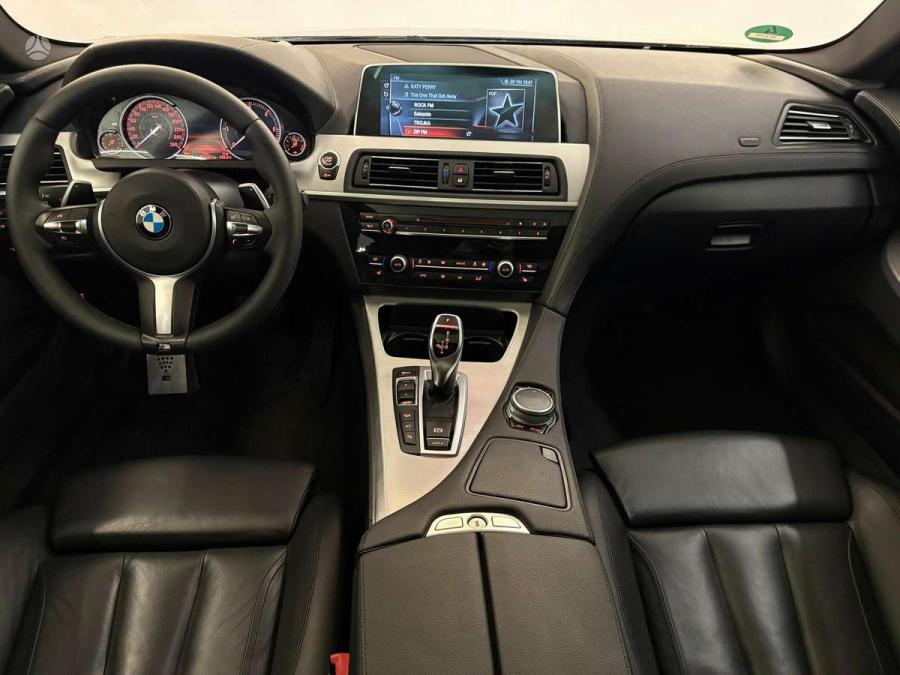 Melns BMW 640 Gran Coupe 2017 Marijampole, ar dzinēja tilpumu 2.99 L un nobraukumu 177 tūkst. km par 18450 €, foto 30 vietnē AUTOMOTO.COM.LV
