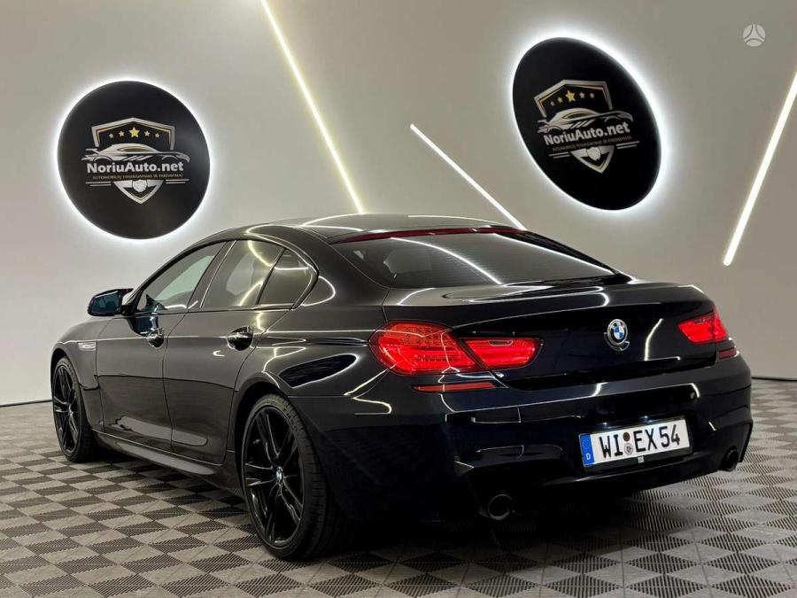 Melns BMW 640 Gran Coupe 2017 Marijampole, ar dzinēja tilpumu 2.99 L un nobraukumu 177 tūkst. km par 18450 €, foto 32 vietnē AUTOMOTO.COM.LV
