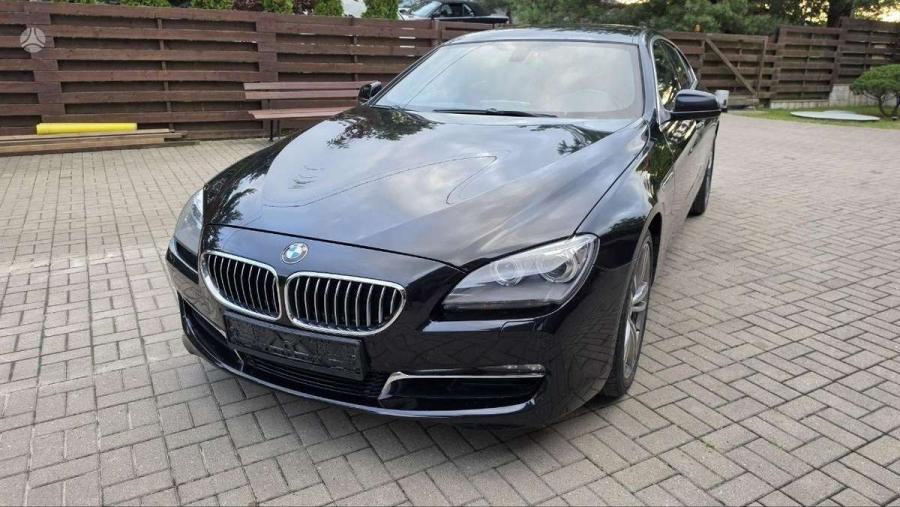 Melns BMW 640 Gran Coupe 2012 Viļņa, ar dzinēja tilpumu 0.00 L un nobraukumu 270 tūkst. km par 14250 €, foto 4 vietnē AUTOMOTO.COM.LV