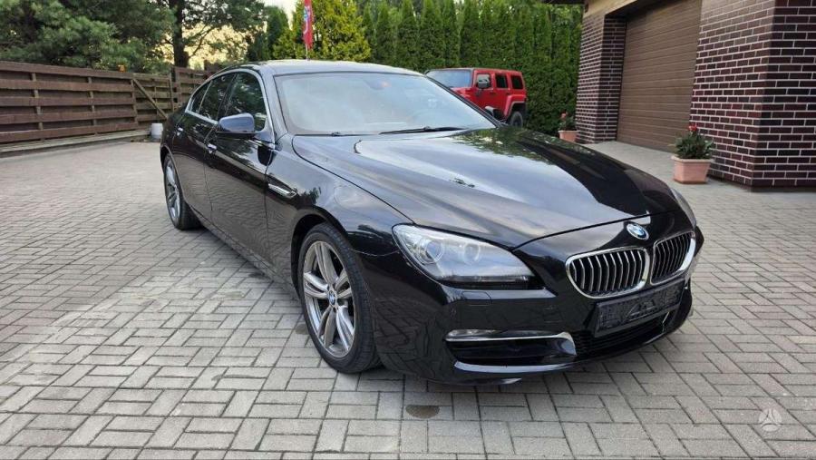 Melns BMW 640 Gran Coupe 2012 Viļņa, ar dzinēja tilpumu 0.00 L un nobraukumu 270 tūkst. km par 14250 €, foto 5 vietnē AUTOMOTO.COM.LV