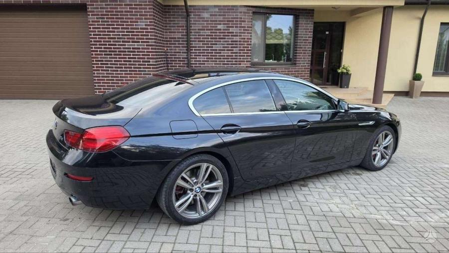 Melns BMW 640 Gran Coupe 2012 Viļņa, ar dzinēja tilpumu 0.00 L un nobraukumu 270 tūkst. km par 14250 €, foto 9 vietnē AUTOMOTO.COM.LV