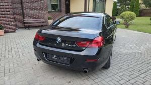 Melns BMW 640 Gran Coupe 2012 Viļņa, ar dzinēja tilpumu 0.00 L un nobraukumu 270 tūkst. km par 14250 €, foto 12 vietnē AUTOMOTO.COM.LV