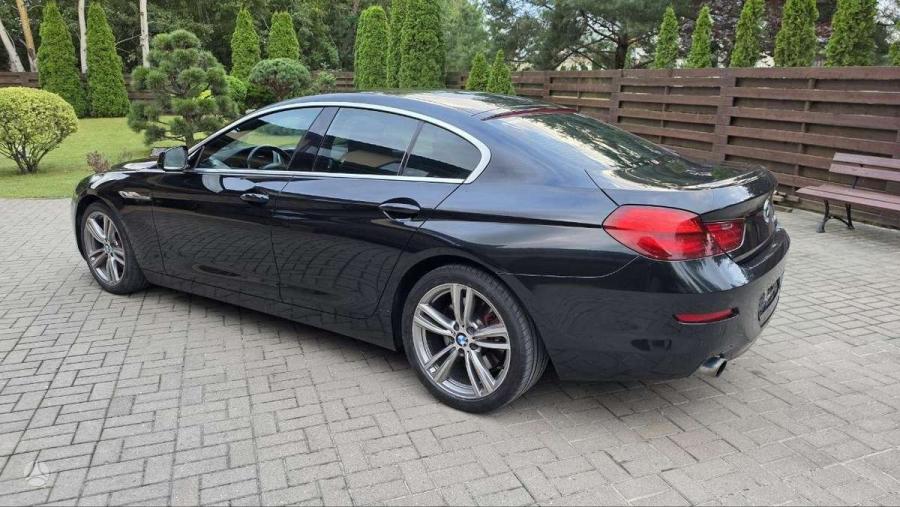 Melns BMW 640 Gran Coupe 2012 Viļņa, ar dzinēja tilpumu 0.00 L un nobraukumu 270 tūkst. km par 14250 €, foto 16 vietnē AUTOMOTO.COM.LV