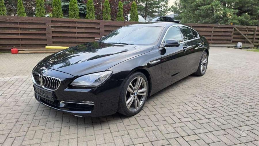 Melns BMW 640 Gran Coupe 2012 Viļņa, ar dzinēja tilpumu 0.00 L un nobraukumu 270 tūkst. km par 14250 €, foto 19 vietnē AUTOMOTO.COM.LV