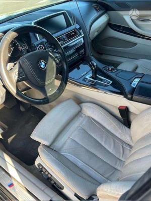 Melns BMW 640 Gran Coupe 2013 Klaipėda, ar dzinēja tilpumu 2.98 L un nobraukumu 195 tūkst. km par 17000 €, foto 4 vietnē AUTOMOTO.COM.LV