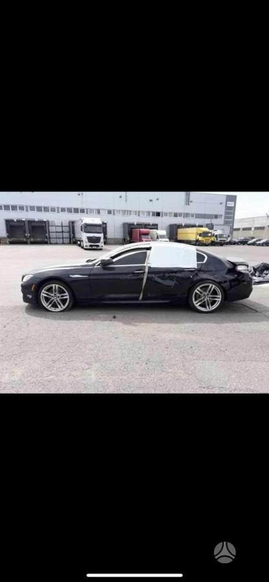 Melns BMW 640 Gran Coupe 2013 Klaipėda, ar dzinēja tilpumu 2.98 L un nobraukumu 195 tūkst. km par 17000 €, foto 5 vietnē AUTOMOTO.COM.LV