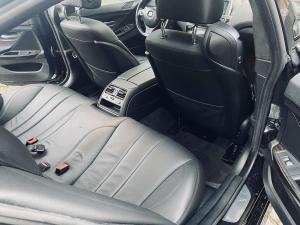 Black BMW 640 Gran Coupe 2013 in Vilnius, with an engine capacity of 3.00 L and mileage of 280 thousand km for 13900 €, photo 13 on AUTOMOTO.COM.LV