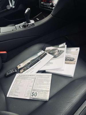 Black BMW 640 Gran Coupe 2013 in Vilnius, with an engine capacity of 3.00 L and mileage of 280 thousand km for 13900 €, photo 14 on AUTOMOTO.COM.LV