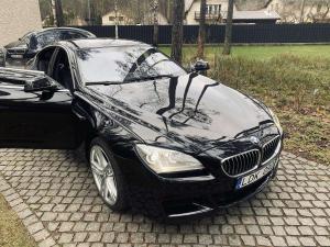 Black BMW 640 Gran Coupe 2013 in Vilnius, with an engine capacity of 3.00 L and mileage of 280 thousand km for 13900 €, photo 18 on AUTOMOTO.COM.LV