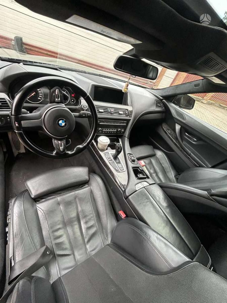 Черный БМВ 640 Gran Coupe 2013 в Вильнюс, объемом двигателя 0.00 л и пробегом 280 тыс. км за 14000 €, фото 7 на AUTOMOTO.COM.LV