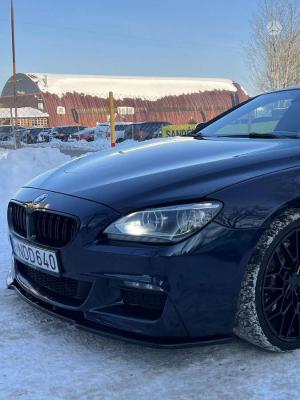 Black BMW 640 Gran Coupe 2014 in Vilnius, with an engine capacity of 2.98 L and mileage of 217 thousand km for 17000 €, photo 2 on AUTOMOTO.COM.LV