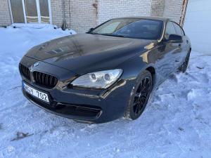 Черный БМВ 640 Gran Coupe 2014 в Гаргждай, объемом двигателя 3.00 л и пробегом 300 тыс. км за 13900 €, фото  на AUTOMOTO.COM.LV