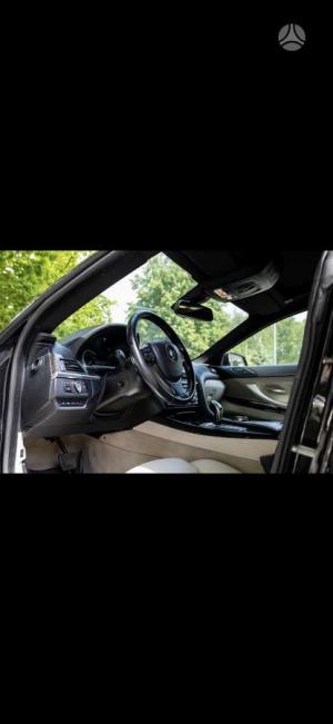 Black BMW 640 Gran Coupe 2014 in Jelgava, with an engine capacity of 3.00 L and mileage of 280 thousand km for 13990 €, photo 10 on AUTOMOTO.COM.LV