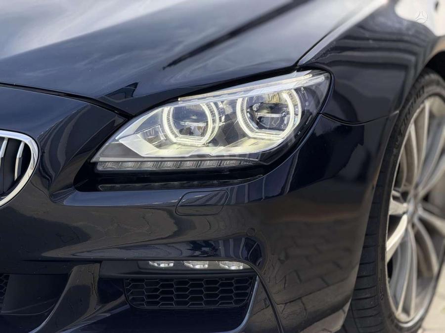 Melns BMW 640 Gran Coupe 2014 Viļņa, ar dzinēja tilpumu 2.99 L un nobraukumu 296 tūkst. km par 16600 €, foto 6 vietnē AUTOMOTO.COM.LV